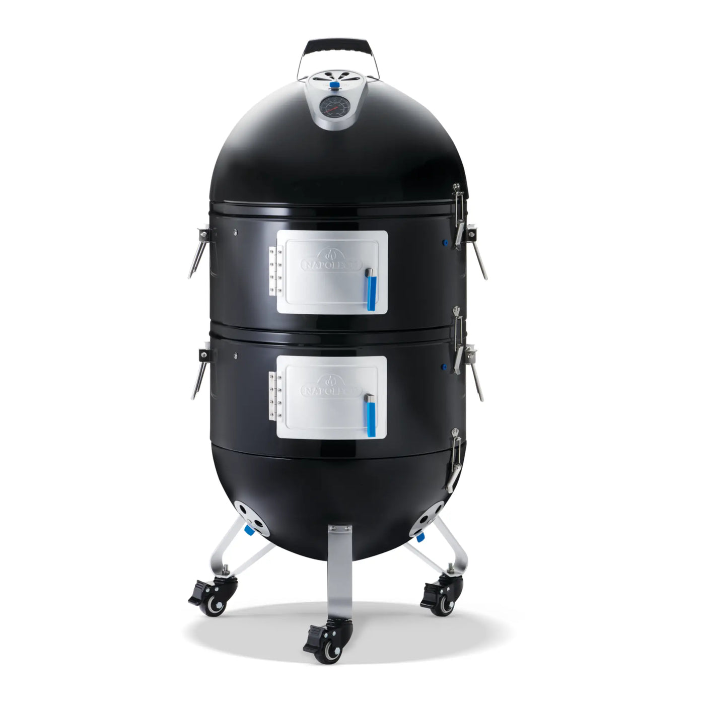 Napoleon Apollo AS22K 5-in-1 Charcoal Water Smoker | 22-Inch BBQ Smoker ...